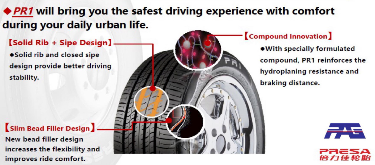 Presa 195/60 R15 PR1 88H TL - Centro de Servicio Doño