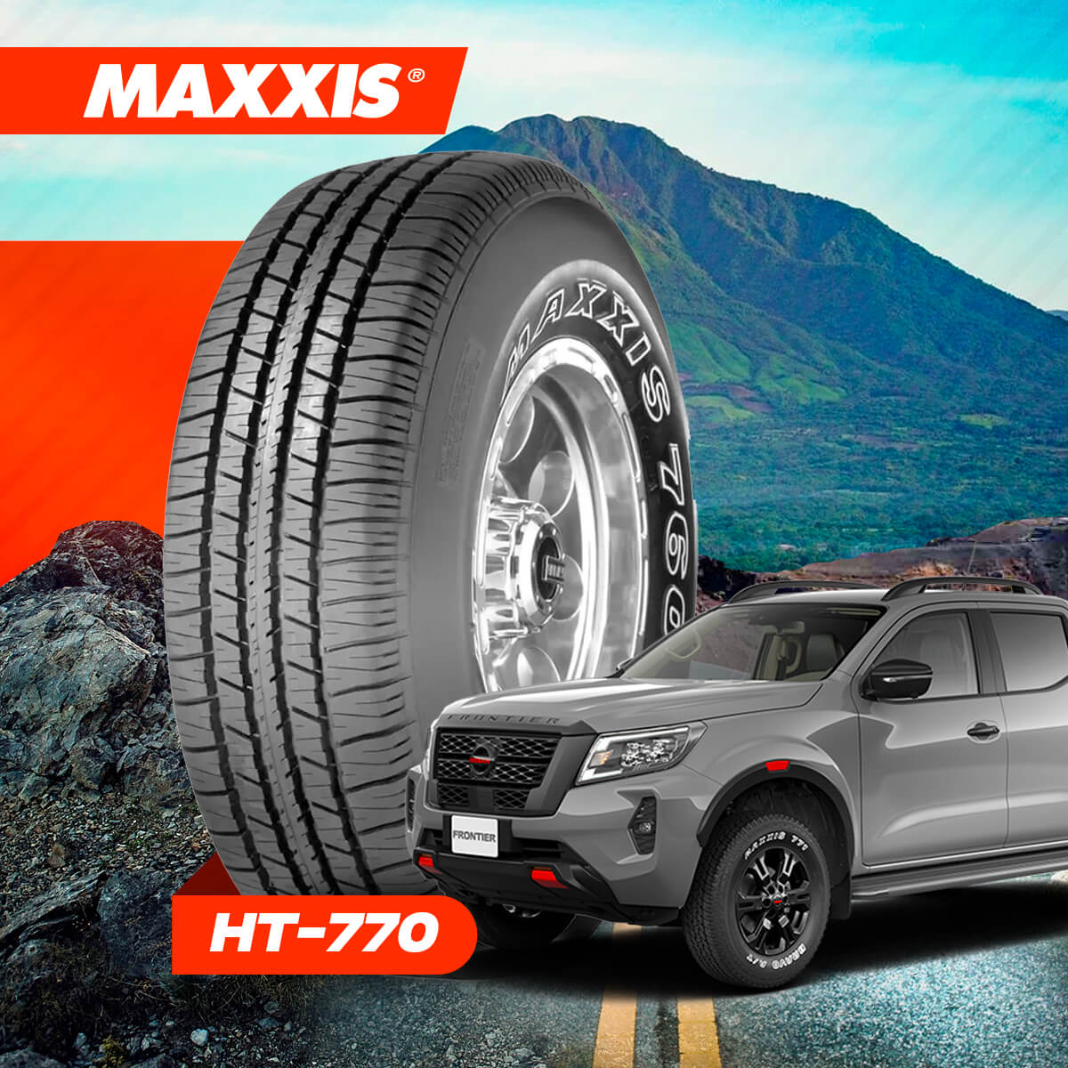 Maxxis 225/65 R17 HT760 4PR - Centro de Servicio Doño